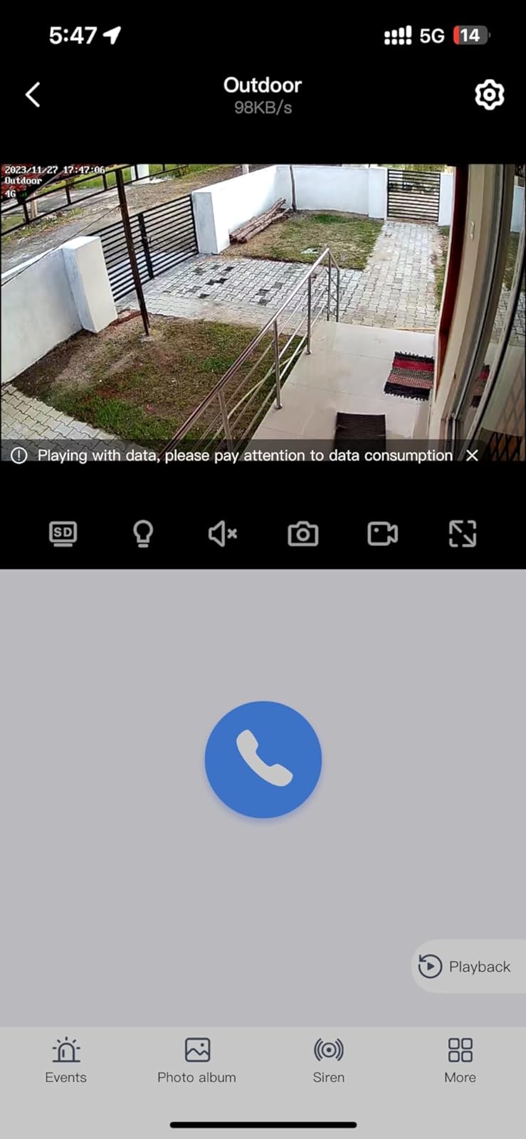 Security Camera with SIM Card - 3M 4G Dome ATC Camera