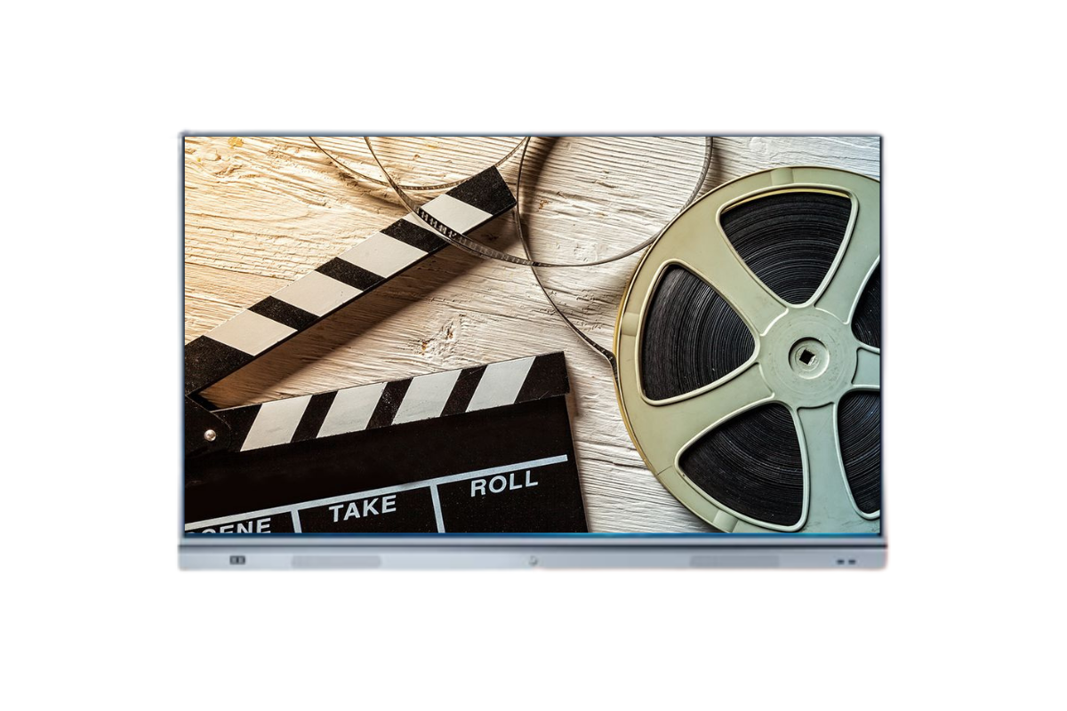 Trueview Interactive Flat Panel Displays in storytelling in Film & Media