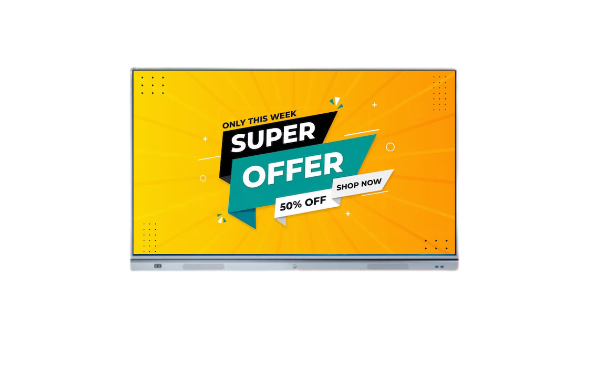 Revolutionize Advertising with our Interactive Flat Panel Displays