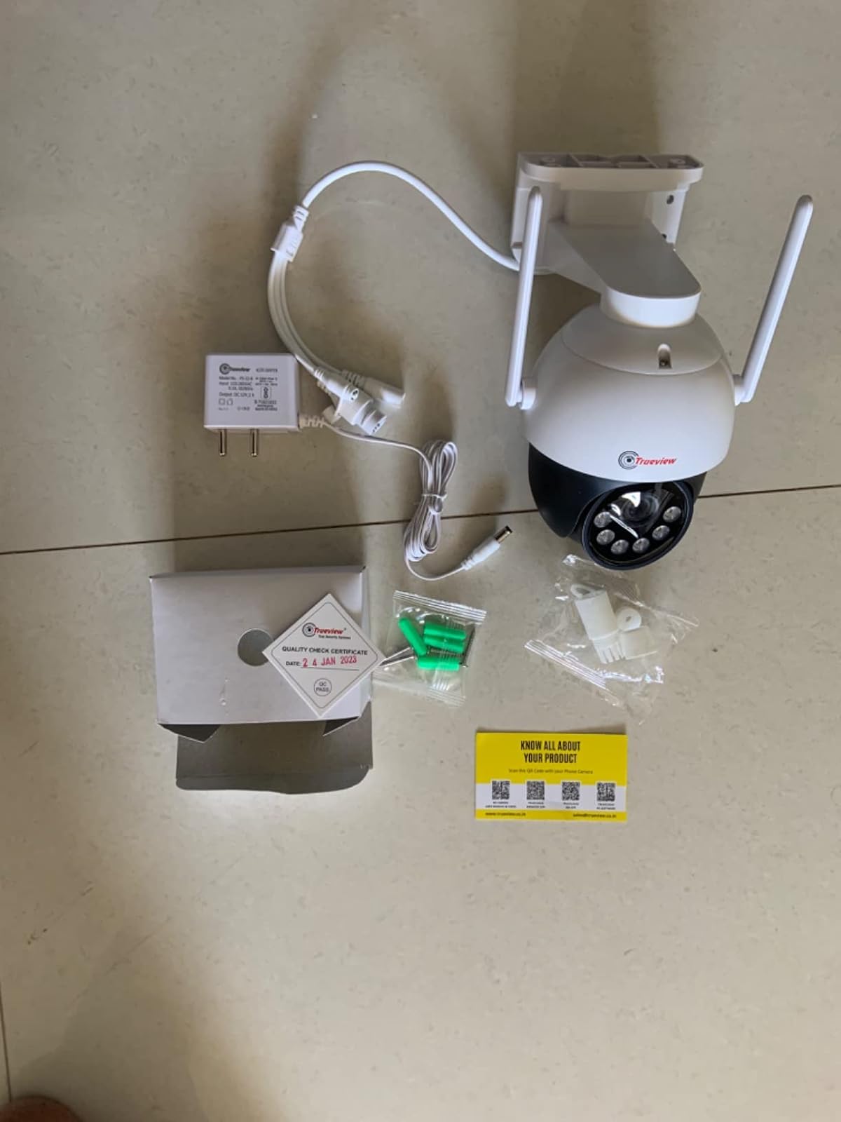 CCTV Camera with SIM Card- Smart 4G Pan-Tilt ATC Camera